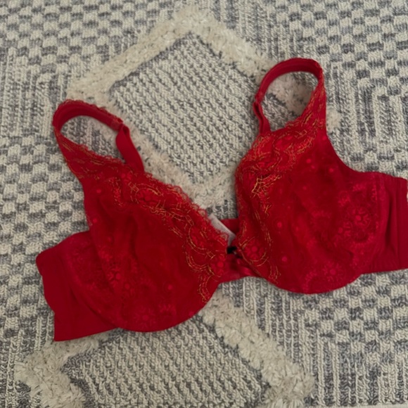 Cacique | Intimates & Sleepwear | Cacique Red Lace Sexy Underwire ...